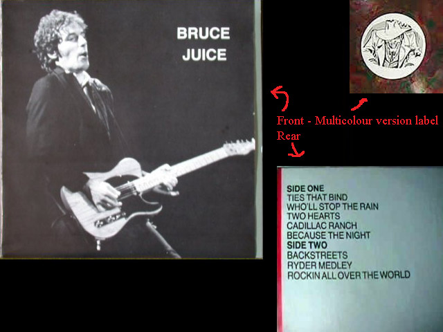 Bruce Springsteen Bootlegs : BRUCE JUICE - LPBJ1