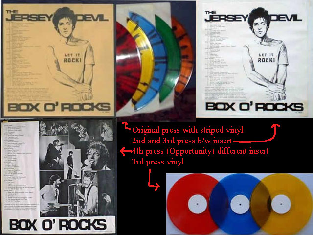 Bruce Springsteen Bootlegs : BOX O'ROCKS - LPBOR1