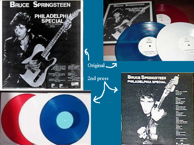 Bruce Springsteen Bootlegs : PHILADELPHIA SPECIAL - LPPS1