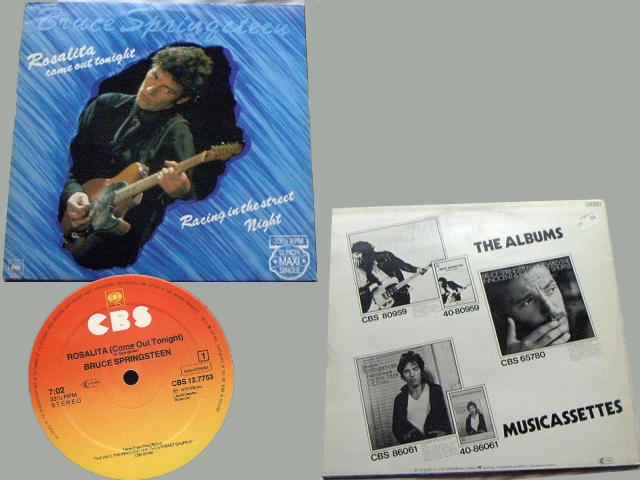 Bruce Springsteen Discography : ROSALITA / RACING IN THE STREET - NIGHT ...