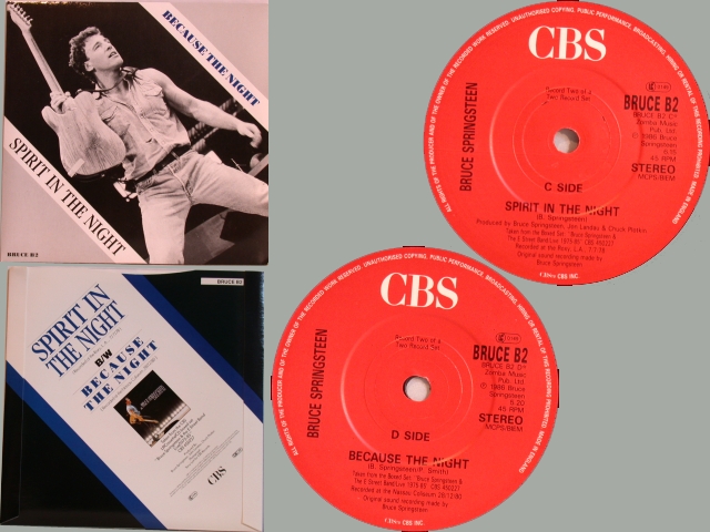 Bruce Springsteen Discography : BORN TO RUN / JOHNNY 99 + SPIRIT ...